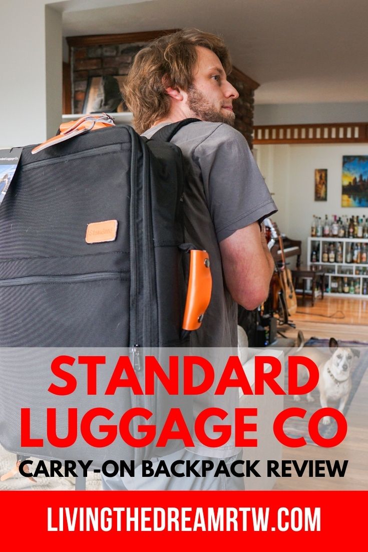 Standard Luggage Review - A Large Carry-on Backpack