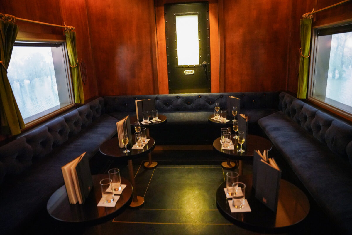 Platform 18 Review - High-End Cocktails on a Simulated Train
